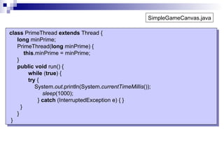 Mobile Game and Application with J2ME | PPT