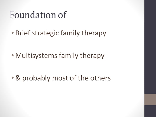 General Family Systems Theory & Structural Family Therapy | PPTX