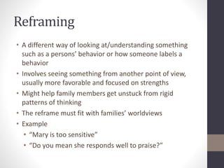 General Family Systems Theory & Structural Family Therapy | PPTX
