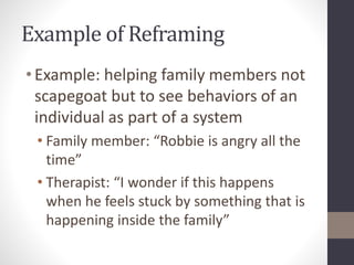 General Family Systems Theory & Structural Family Therapy | PPTX