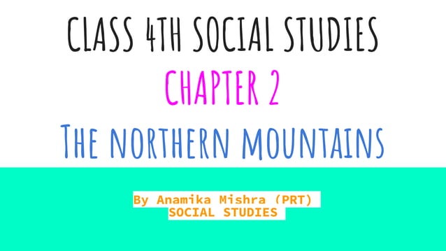 Class 4th Social Studies Chapter-2 | PPTX