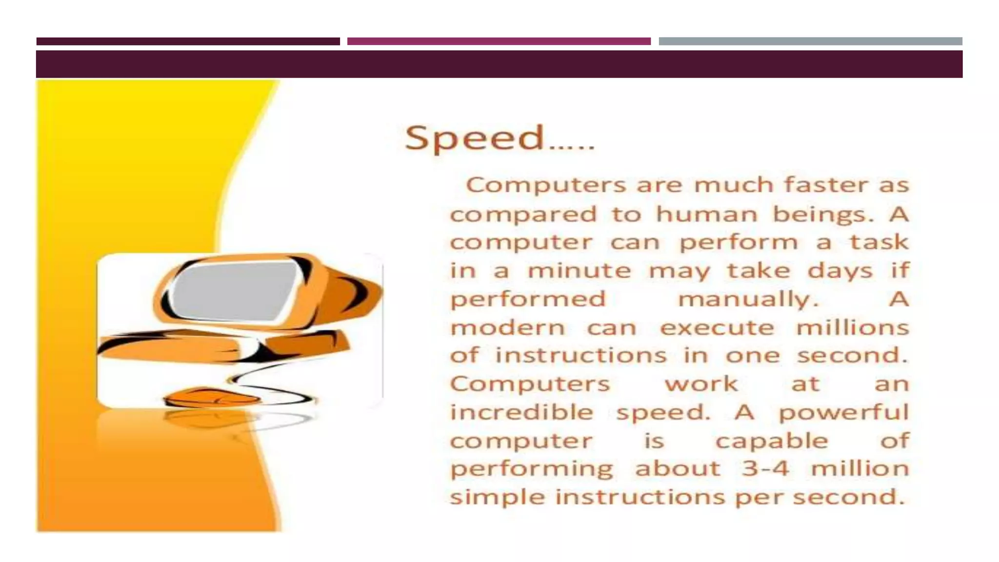 Characteristic of computer | PPTX