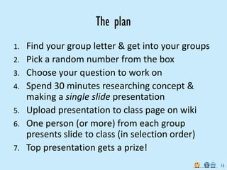 Class 5: Project details | PDF