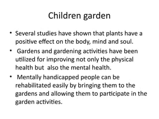 Garden components powerpoint presentationpptx | PPTX