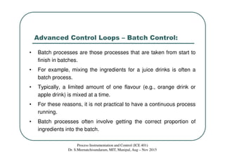 Class 5 advanced control loops | PDF