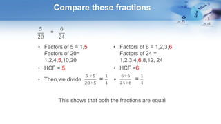 Class 5-Fraction-Simplest Form | PPTX