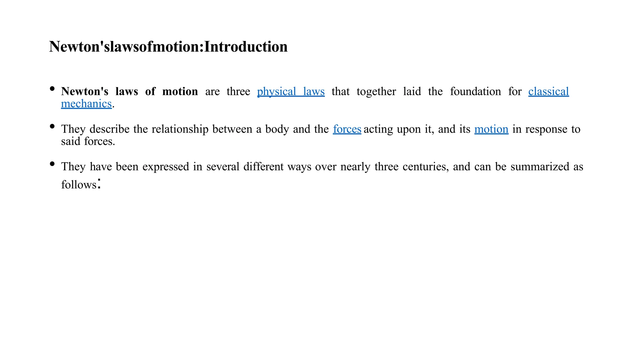 Class 5-Newtons Laws of Motion in general science | PDF