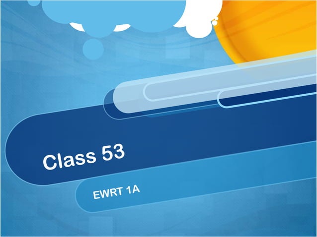 Class 53 | PPT