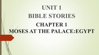 CLASS 5 CHAPTER 1 SUNDAY SCHOOL OSSAE OKR | PPTX