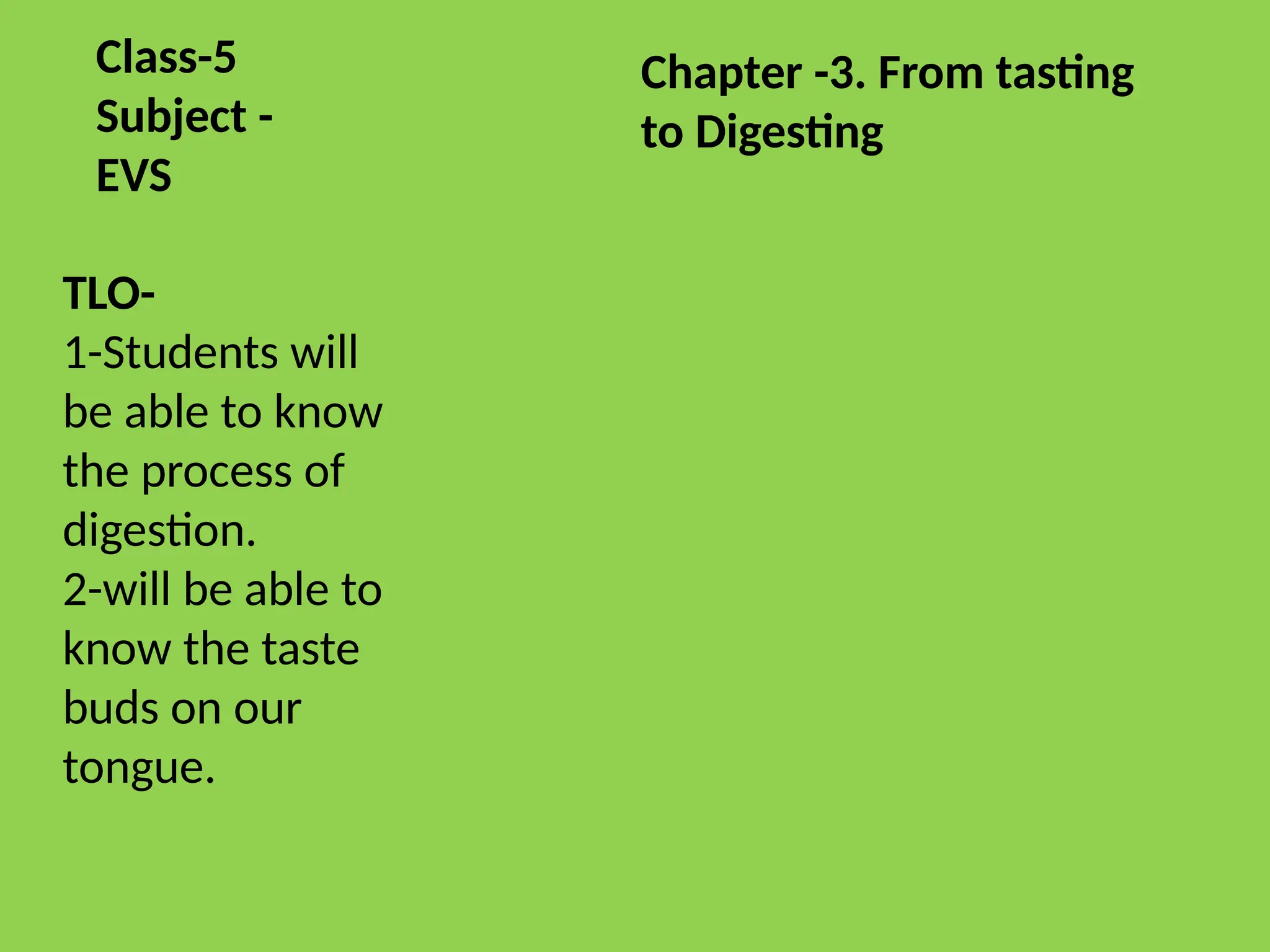 class 5 evs from tasting to Digesting.pptx