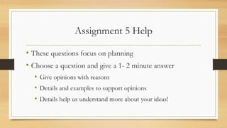 Class 5 Instructions Essential English 2 | PPTX | Education