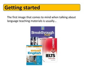 Language teaching materials | PPTX