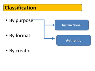 Language teaching materials | PPTX