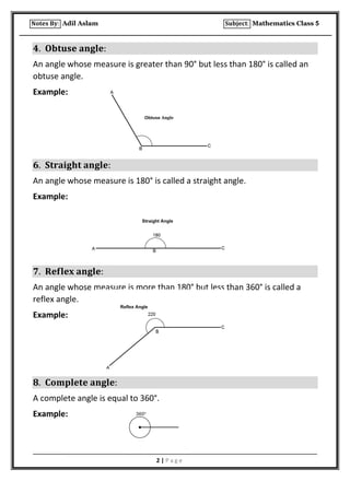 Countdown Maths Class 5 Chapter # 7 | PDF