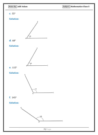 Countdown Maths Class 5 Chapter # 7 | PDF