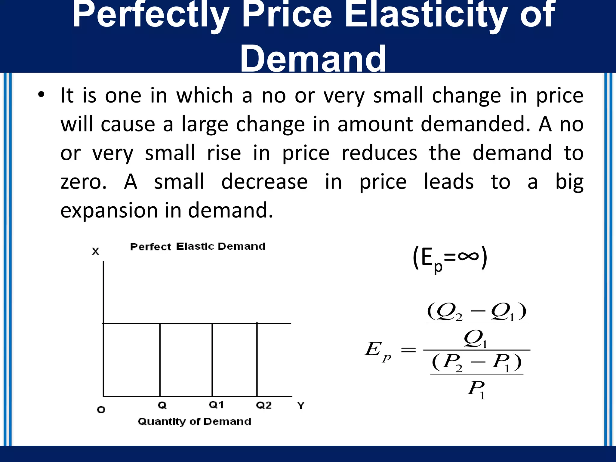 Class 5 measurements and types of elasticity of demand | PPTX