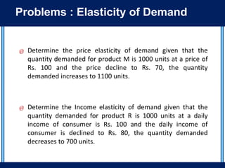 Class 5 measurements and types of elasticity of demand | PPTX