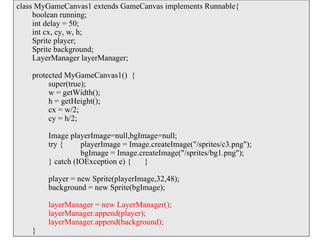 Mobile Game and Application with J2ME | PPT