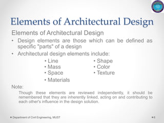 Architecture Town And Planing Lecture | PPT