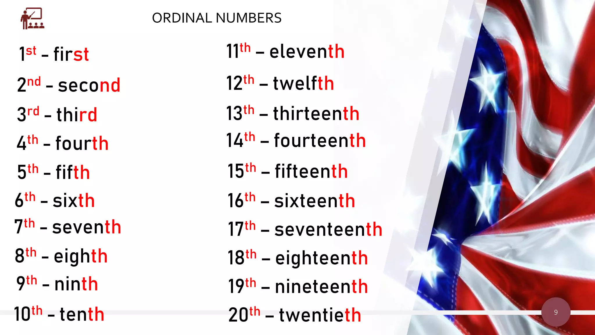CARDINAL AND ORDINAL NUMBERS.pptx