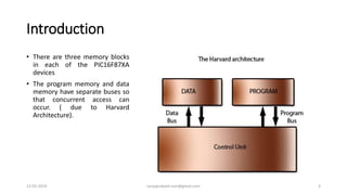 Class 6 an 8 bit embedded platform -pic mircocontroller basics | PPT