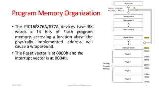 Class 6 an 8 bit embedded platform -pic mircocontroller basics | PPT