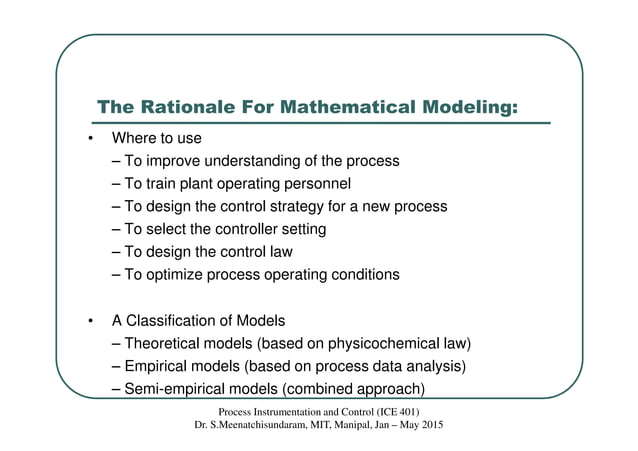 Class 6 basics of mathematical modeling | PDF | Chemistry | Science