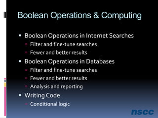 Class 6 truth tables and boolean math | PPT