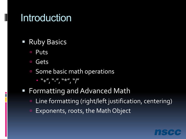 Class 6a ruby math | PPTX