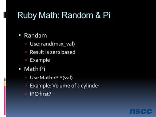 Class 6a ruby math | PPTX