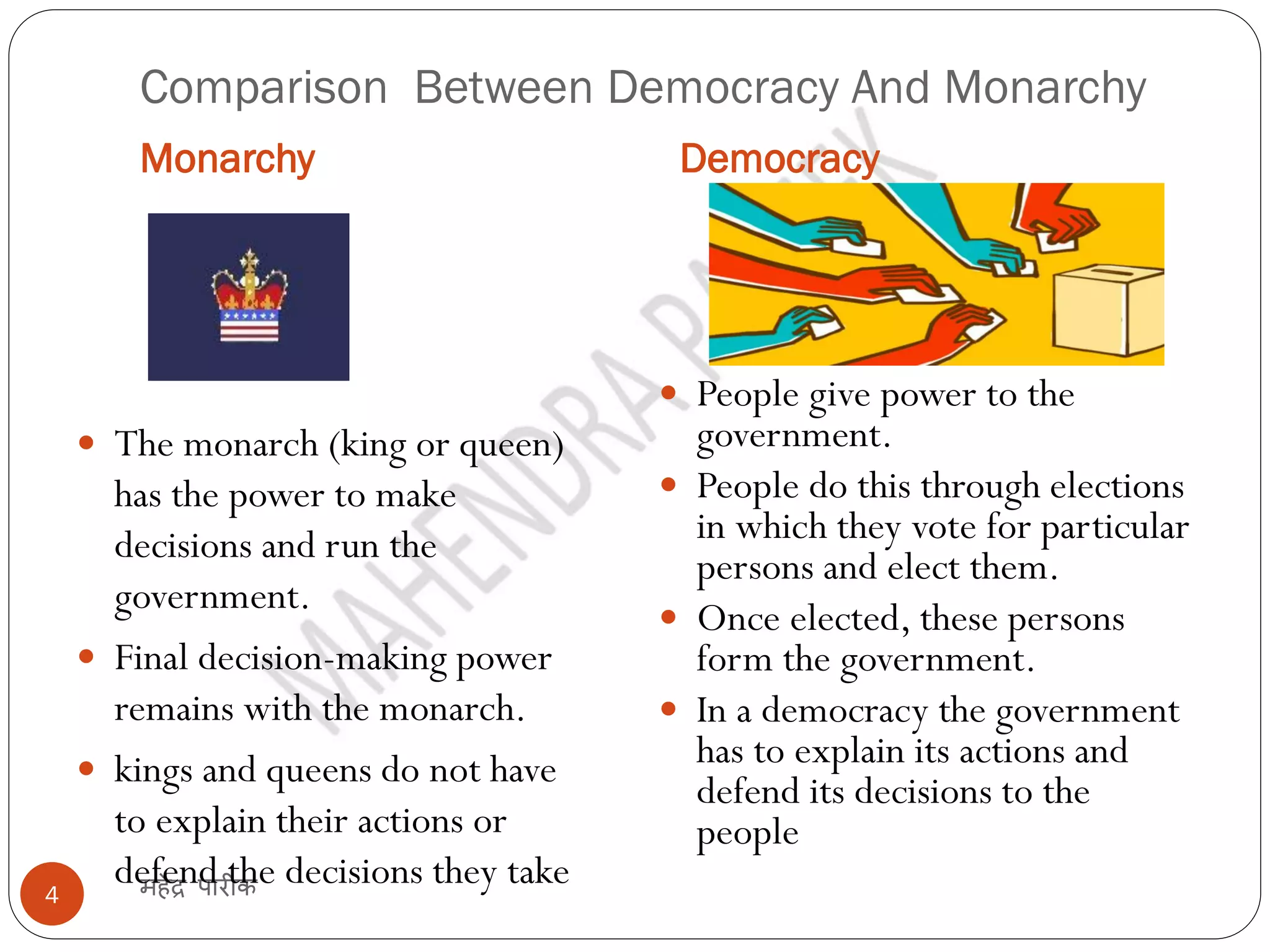 Class 6 government | PDF