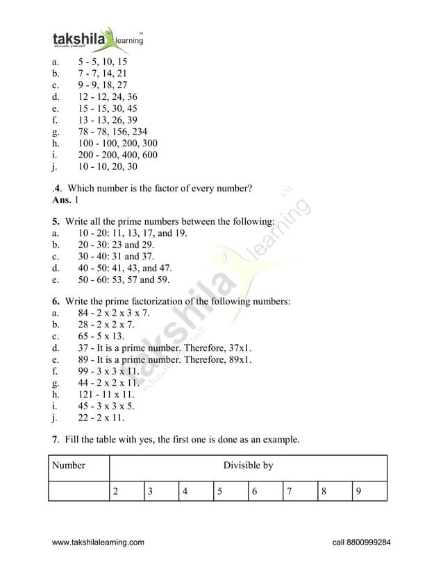 Playing With Numbers NCERT Class 6 Maths Questions With Answers Playing With Numbers NCERT Class 6 Maths Questions With Answers