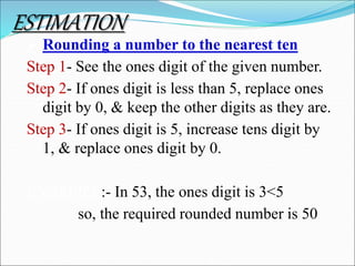 CLASS 6 PPT KNOWING OUR NUMBERS.ppt