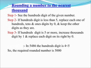CLASS 6 PPT KNOWING OUR NUMBERS.ppt