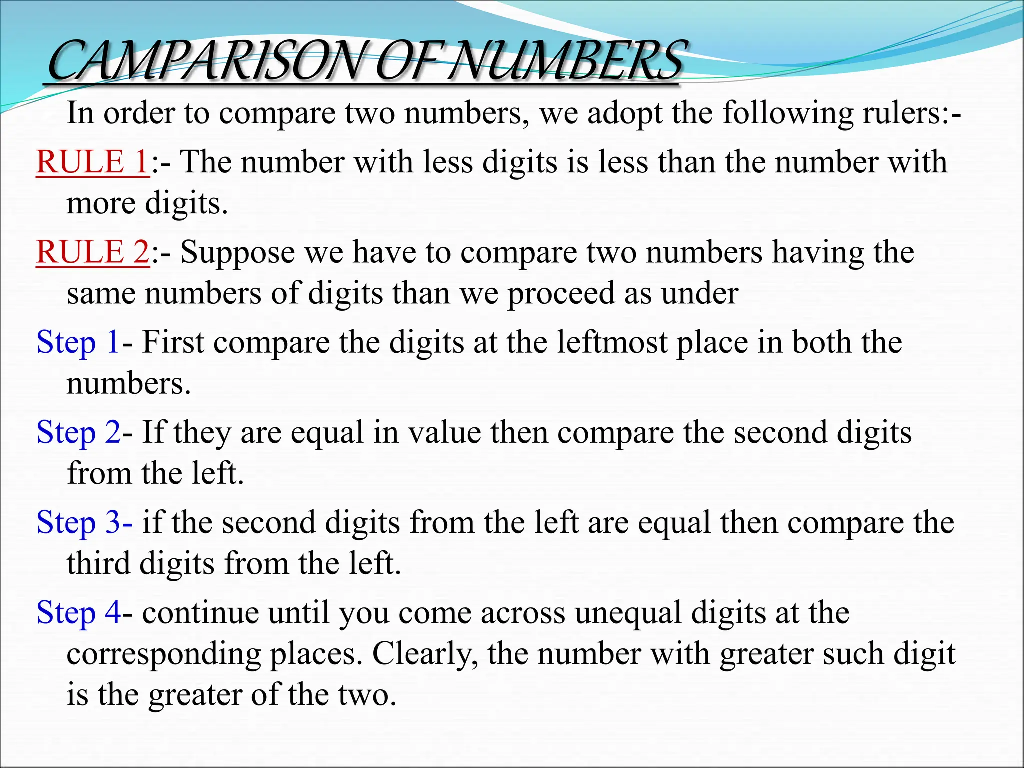 CLASS 6 PPT KNOWING OUR NUMBERS SYSTEppt | PPT