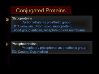 Class 6 protein chemical clssification | PPT