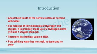 Class 6 science ch 14 water | PPTX