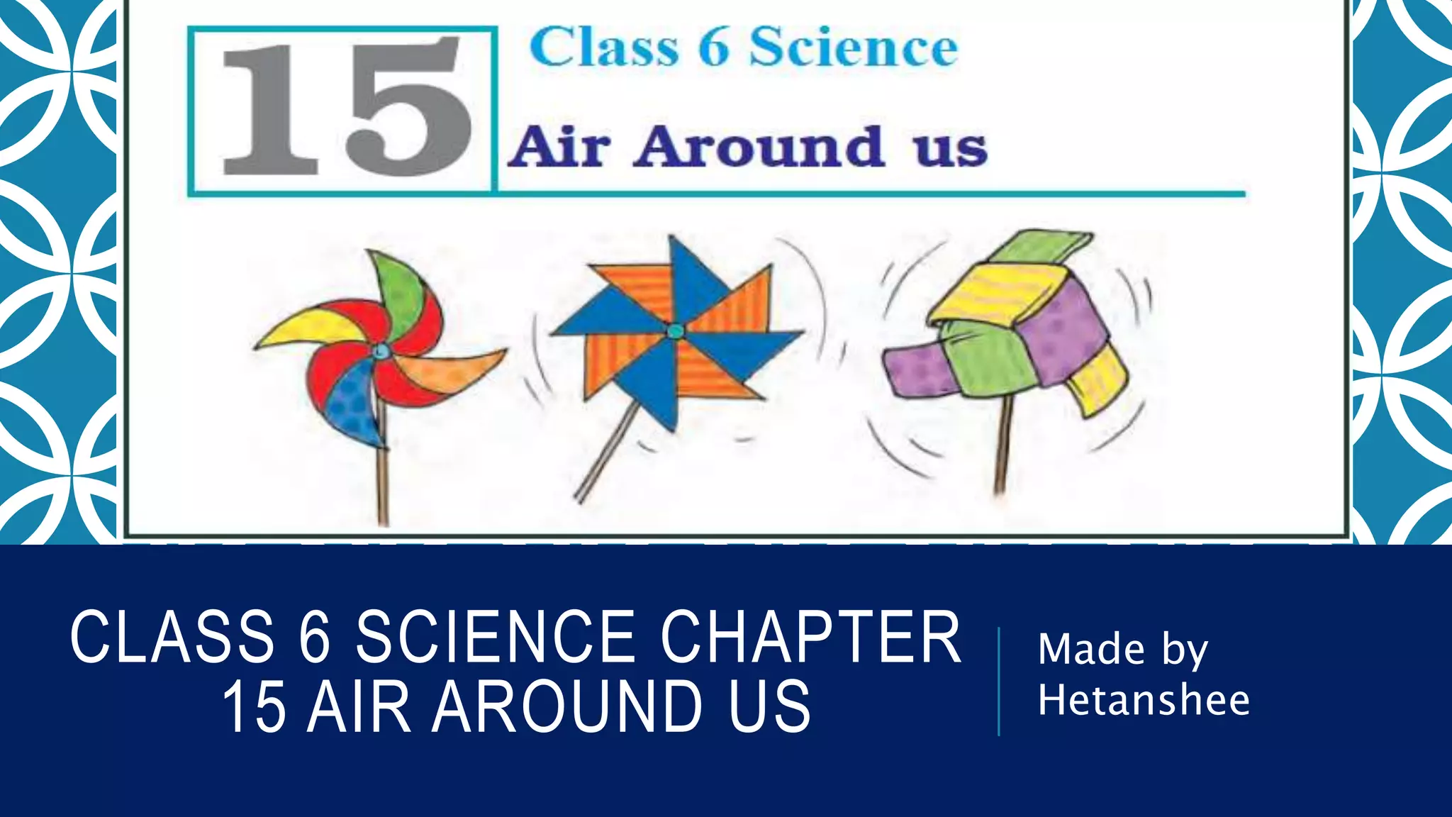 Class 6 science chapter 15 air around us | PPTX