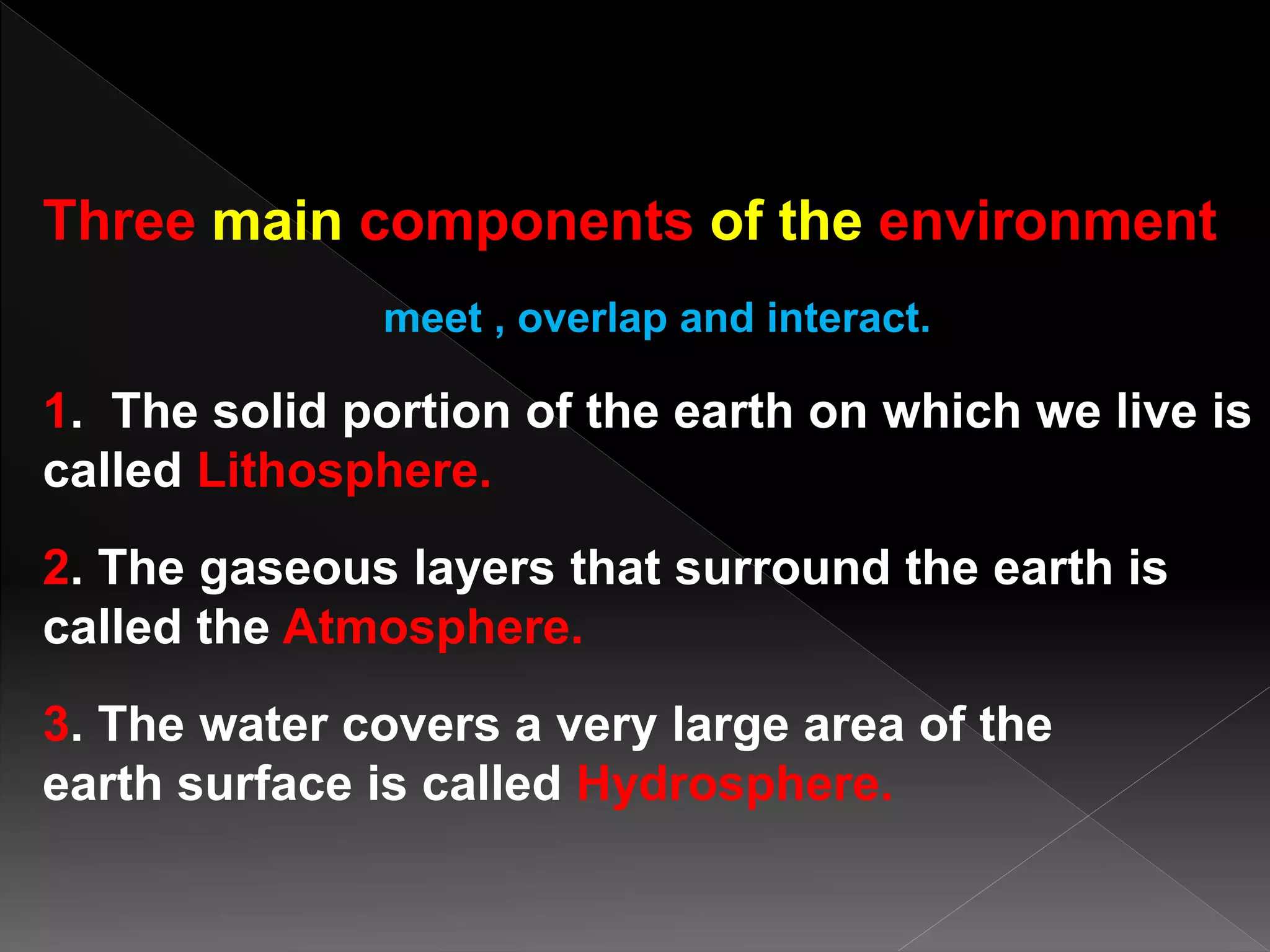 Major Domains of the Earth | PPTX