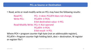 Class 7 an 8 bit embedded platform -instruction set | PPTX