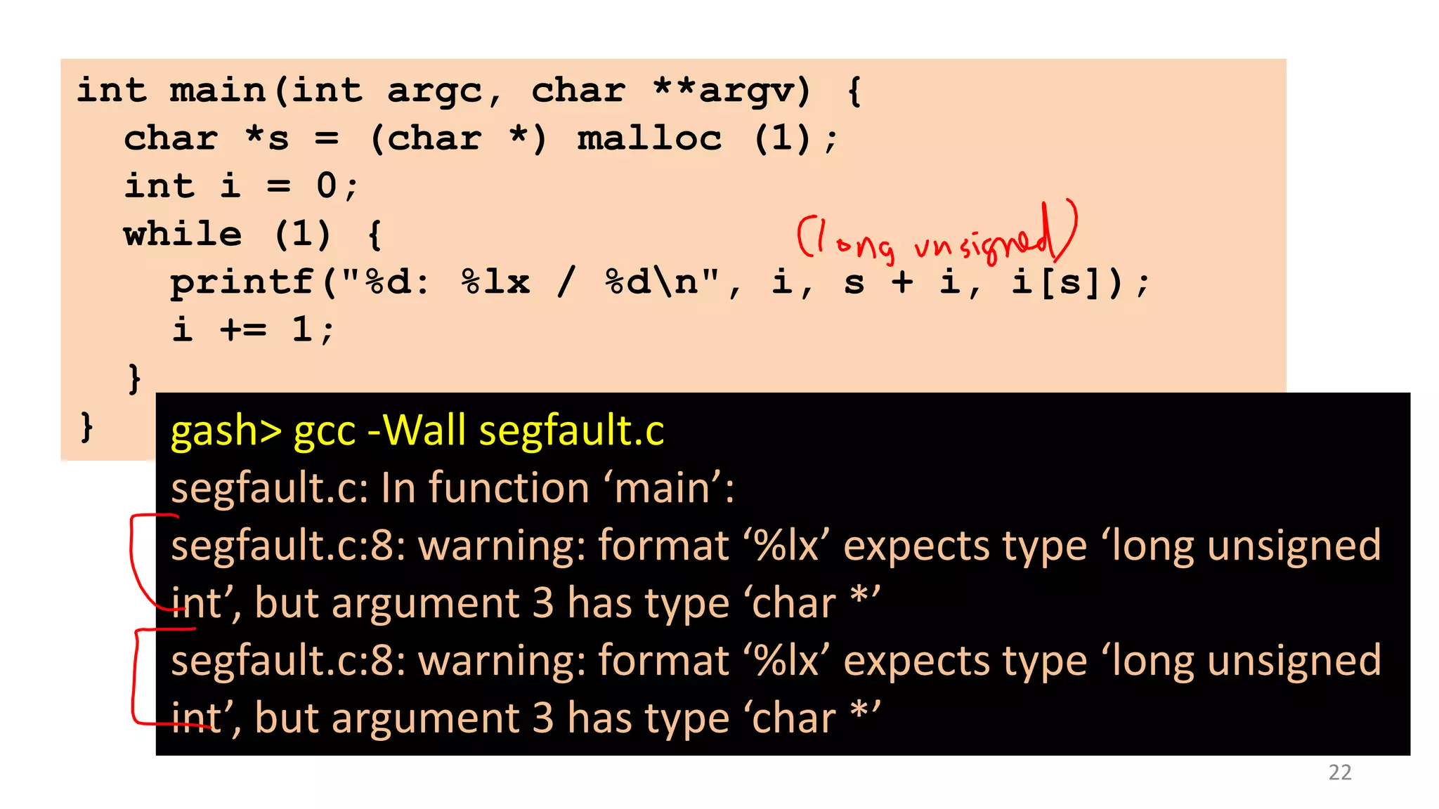 Segmentation Faults, Page Faults, Processes, Threads, and Tasks | PPT