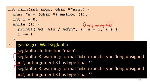 Segmentation Faults, Page Faults, Processes, Threads, and Tasks | PPT
