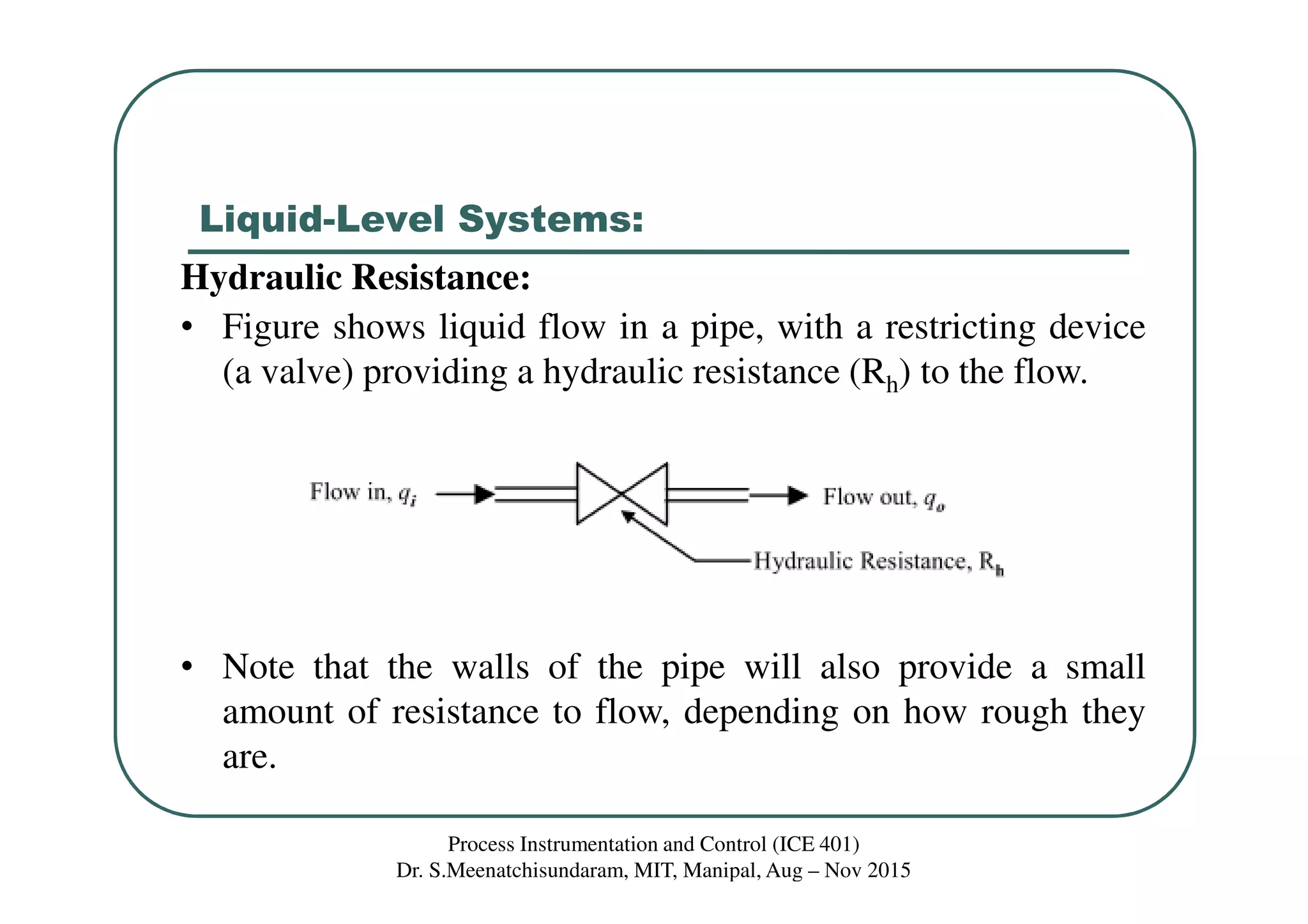 Class 7 mathematical modeling of liquid-level systems | PDF