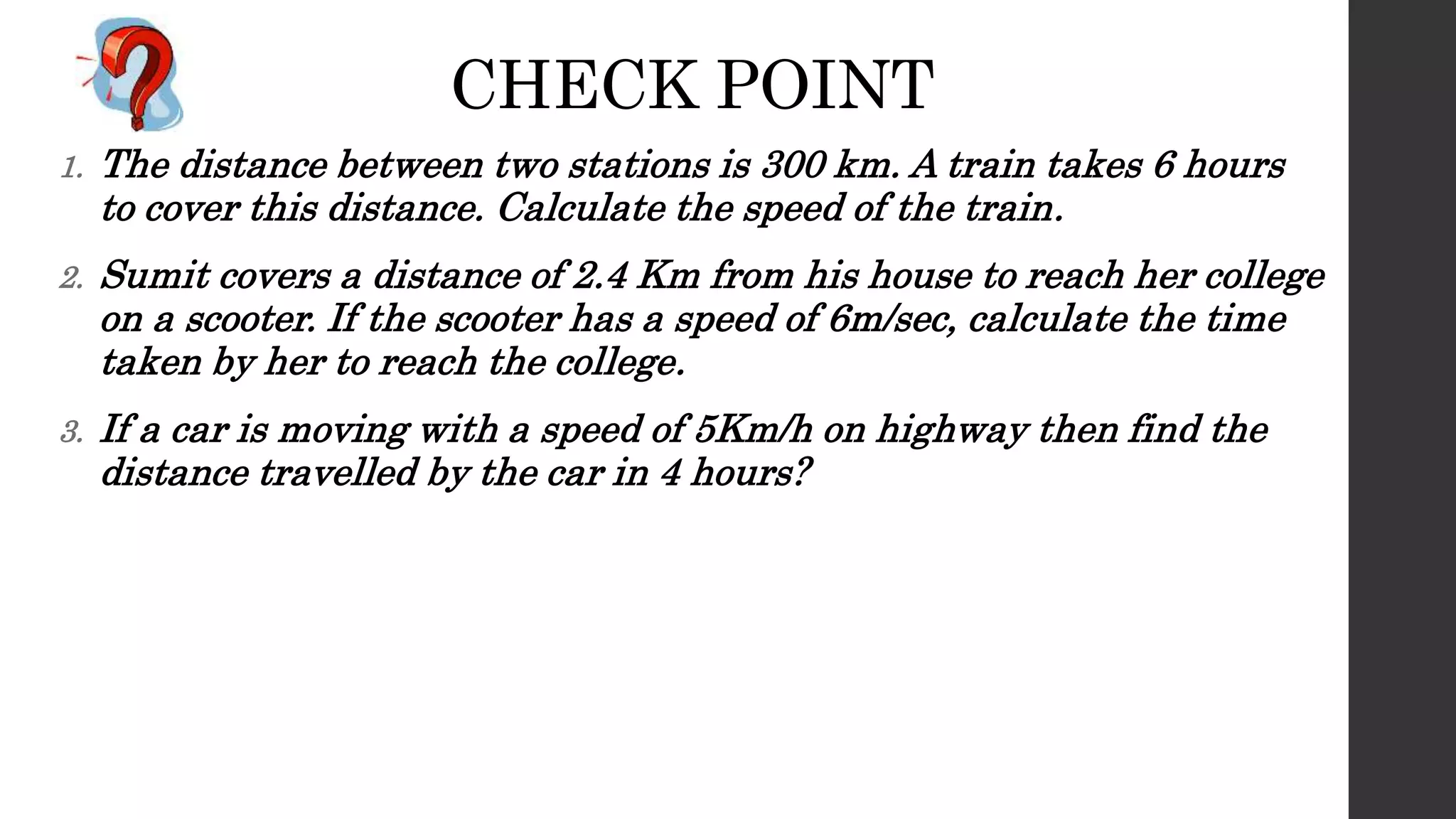 Class 7 13 time and motion ppt | PPTX