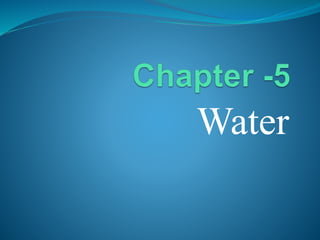 Class 7 ch 5 water-pdf | PDF