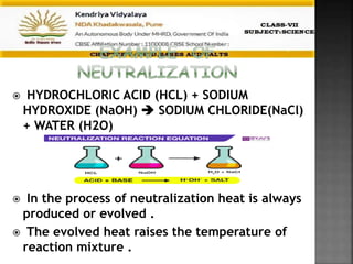 Class 7 chapter 5 Acids ,bases and Salts ppt 2 | PPTX