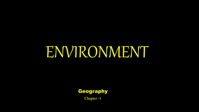 Class 7 environment | PPTX | Environment | Science