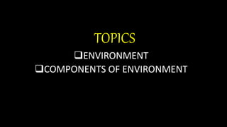 Class 7 environment | PPTX