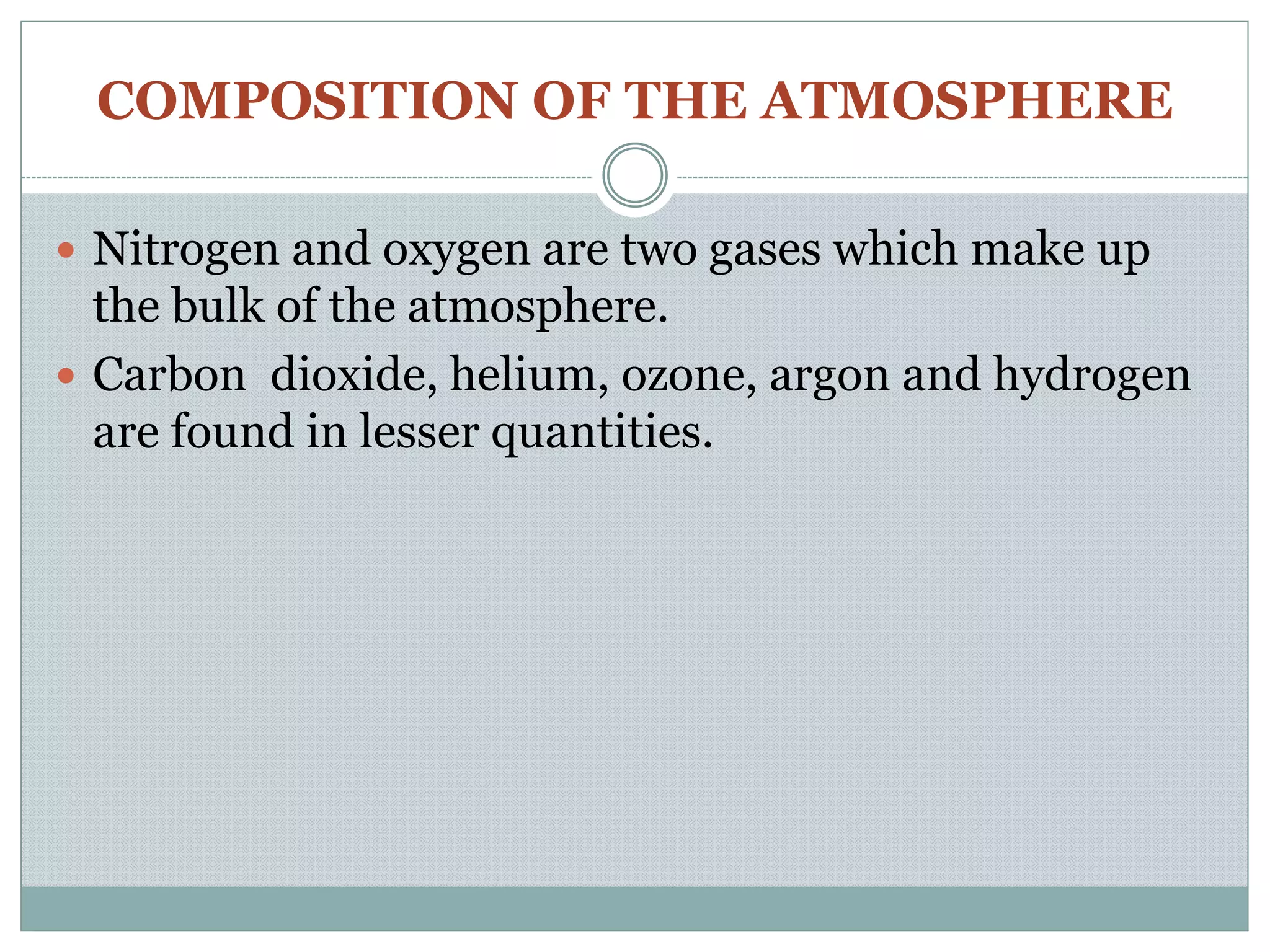 Class 7,lesson 4 air, geography | PDF