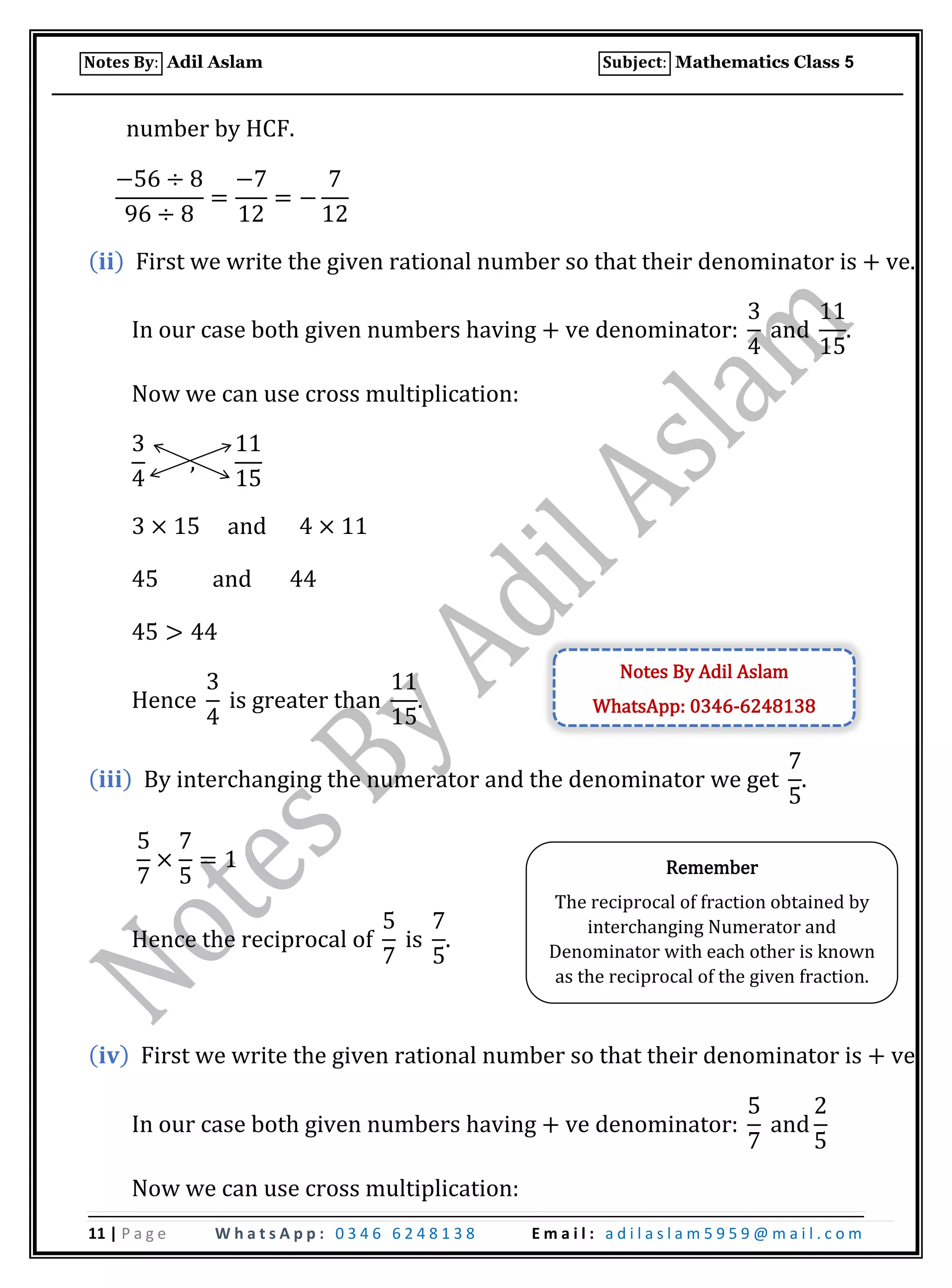 Countdown Maths Class 7 Chapter 2 Solution | PDF